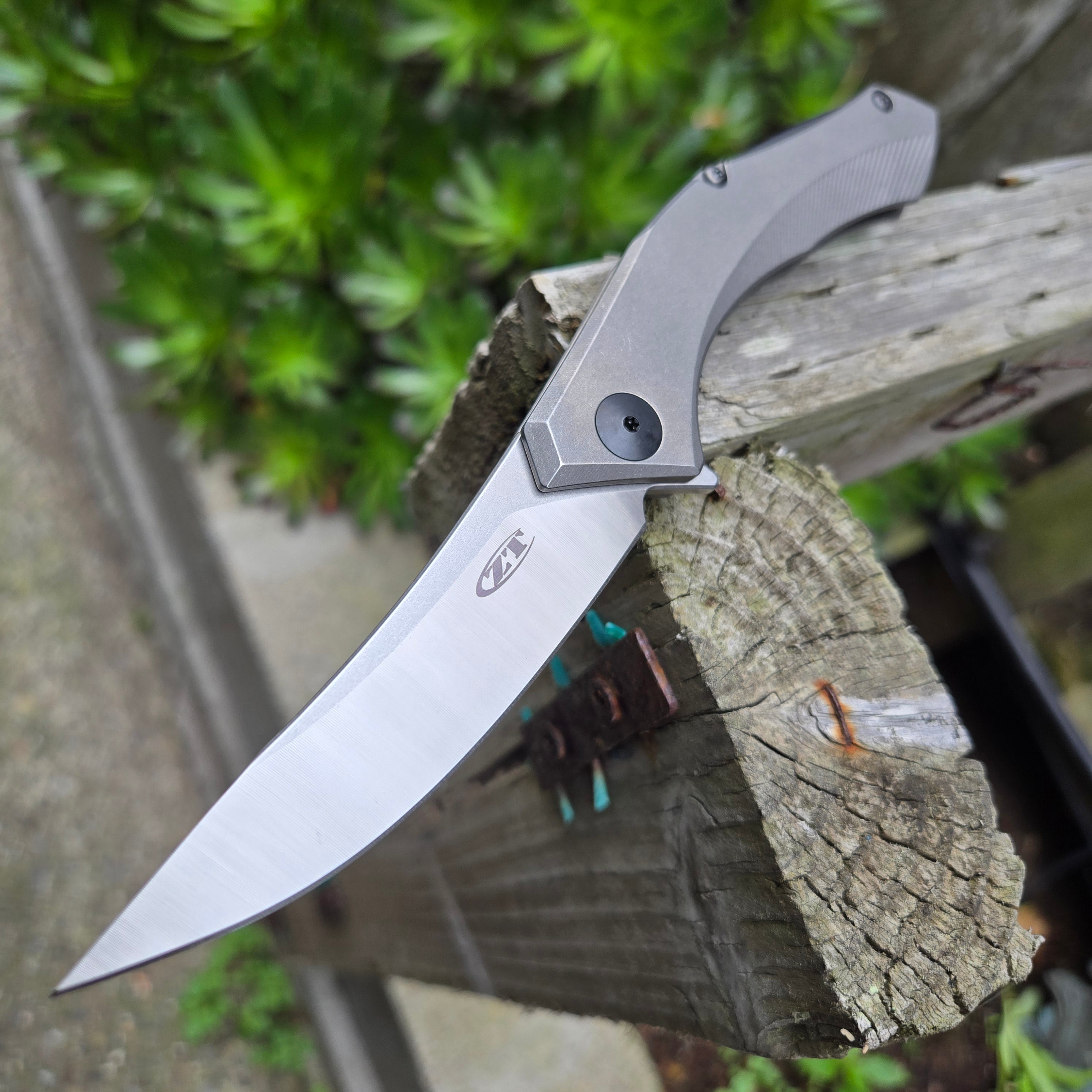 Zero Tolerance 0460TI Sinkevich Titanium 20cv Flipper -DISCONTINUED ...