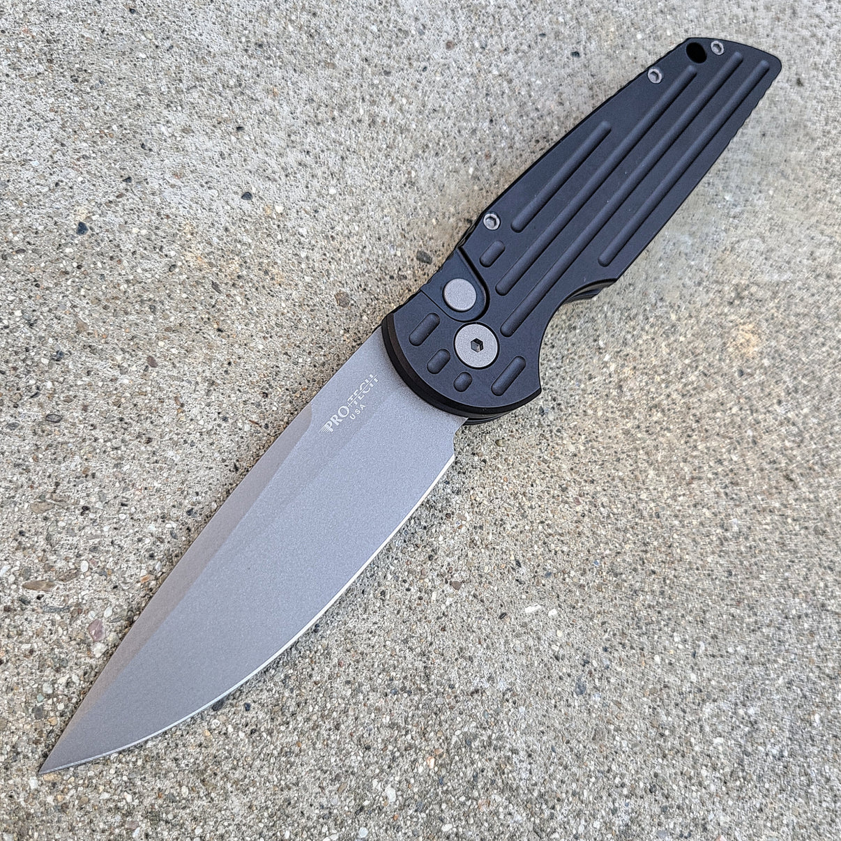Protech TR-3 Tactical Response 3 Bead Blasted 154cm Auto || WE BE ...